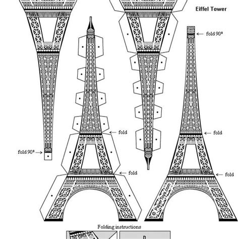 Eiffel Tower Paper Etsy