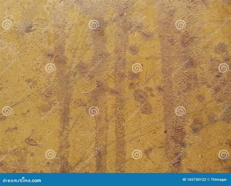Rust And Stain On Metal Stock Photo Image Of Brown