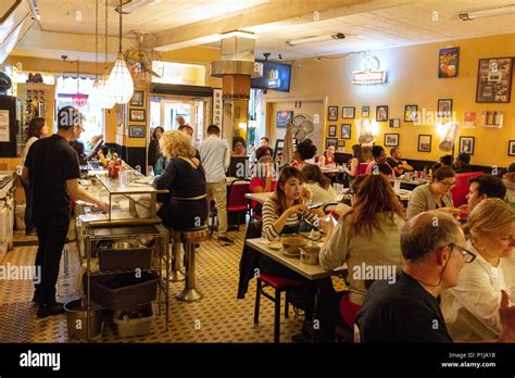 Busy Restaurant Interior