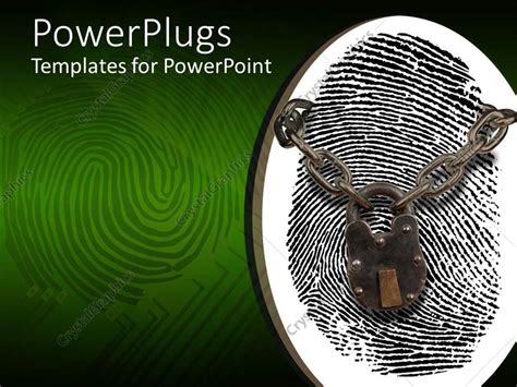 Fingerprint Powerpoint Template Fingerprint Powerpoint Template