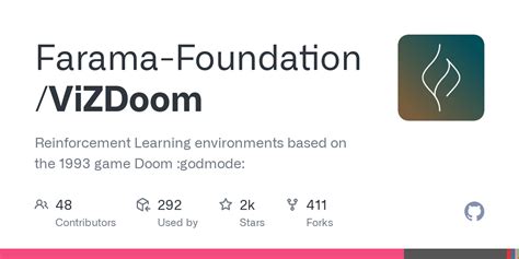 Github Farama Foundationvizdoom Reinforcement Learning Environments Based On The 1993 Game