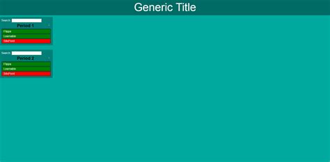 Jquery How To Get Tables To Display Side By Side Stack Overflow
