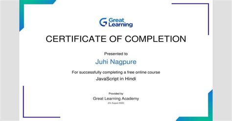 juhi nagpure on linkedin greatlearning javascript webdevelopment frontenddevelopment learning…