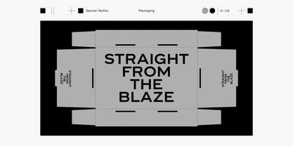 Spinner Gothic Font Webfont Desktop MyFonts