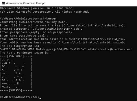 How To Create Ssh Key Pair In Windows 10 On Eo Lab — Eo Lab 001 Documentation