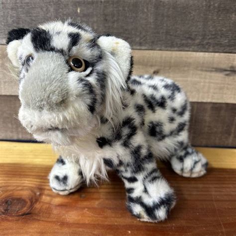 Realistic Plush Snow Leopard Etsy