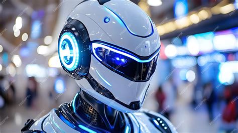 Humanoid Robots Enhance Premises Security With Monitoring And Patrolling Premium Ai Generated