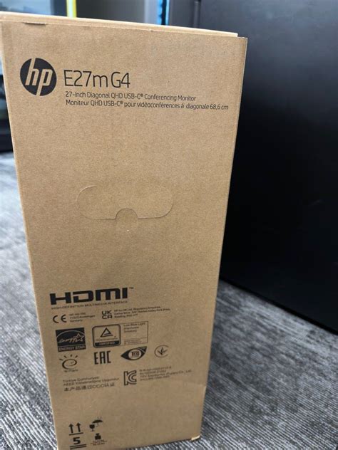 Hp E M G Qhd Usb C Conferencing Monitor Hz Computers Tech Parts Accessories Monitor