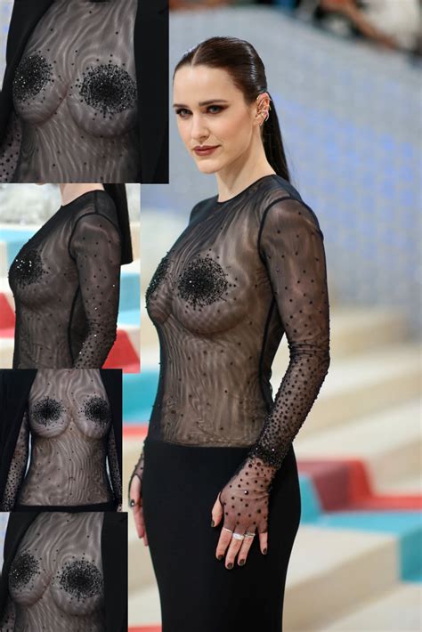 Rachel Brosnahan In The See Through Shirt Of The Day