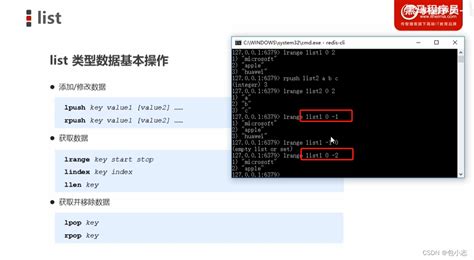 redis数据类型——list类型介绍及基本操作 csdn博客