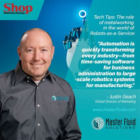 Justin Geach On Raas For Metalworking Master Fluid Solutions Posted On The Topic Linkedin