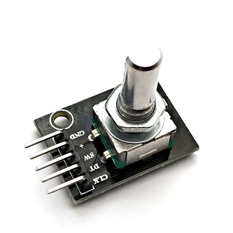 2x Sensor Rotatorio Codificador Con Eje Pulsador Ky 040 Rotary Encoder