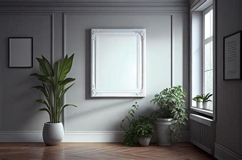 Premium Photo Interior Of Luxury Home Mock Up Ai Generative