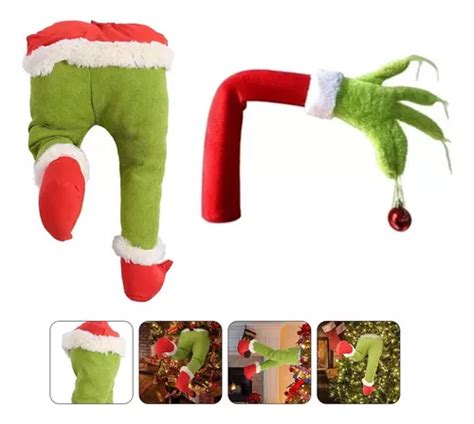 Árbol De Navidad Con Patas Peludas De Cb Grinch Mercadolibre