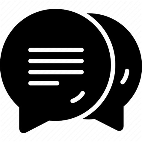 Dialog Message Chat Bubble Speech Blog Communication Icon Download On Iconfinder