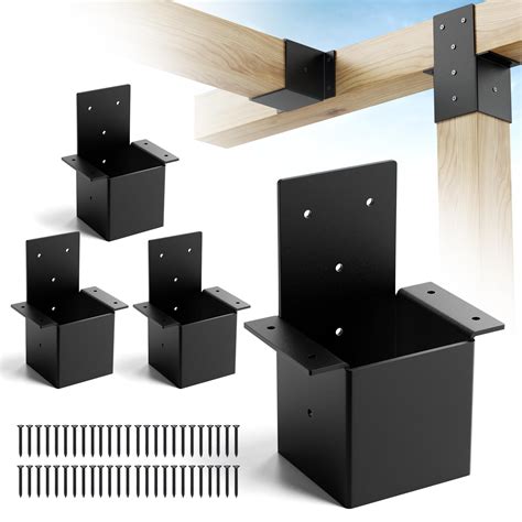 6x6 Pergola Brackets Patio Roof Riser Heavy Duty Pergola Brackets Kits