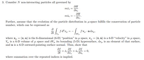 Solved Consider N Non Interacting Particles All Governed Chegg