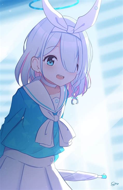 碧蓝档案 插画师ShoK的阿罗娜插画图片 BoBoPic