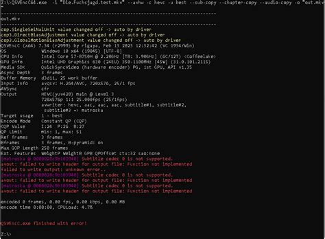 Conversion Fails When Subtitle Webvtt Is Inside Mkv · Issue 117 · Rigayaqsvenc · Github