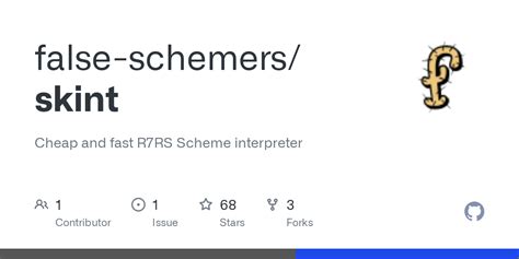GitHub False Schemers Skint Cheap And Fast R RS Scheme Interpreter