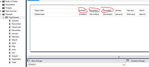 Sql Server Can I Make A Tablix Report In Ssrs From Dynamically Pivoted Table Stack Overflow