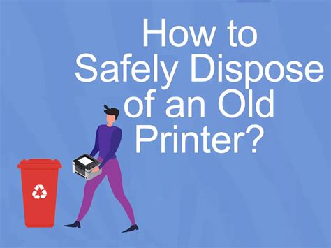 How To Safely Dispose Of An Old Printer WEEMAY