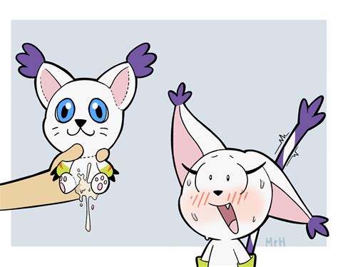 Rule 34 Bandai Namco Bodily Fluids Clothing Cum Cum Drip Digimon Digimon Species Dripping