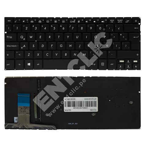 Teclado Para Asus Zenbook Ux330 Retroiluminado En1clic
