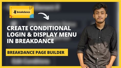 Create Conditional Login Page And Display Menu With Breakdance Page Builder Youtube