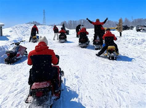 北海道雪地摩托體驗，含熱飲與紀念照 Klook