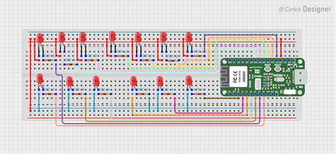 How To Use Led Two Pin Red Pinouts Specs And Examples Cirkit Designer