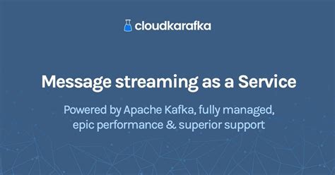 Cloudkarafka On Linkedin Cloudkarafka Apache Kafka Message Streaming As A Service
