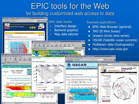 Ppt Tools For Accessing Distributed In Situ Data Collections