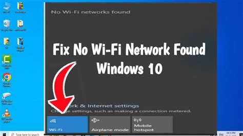 No WiFi Network Found Windows WIndows Me No WiFi Network Problem Kaise Solve Kare YouTube