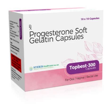 Micronized Progesterone 300mg Softgelatin Caps At ₹ 385box Jaipur