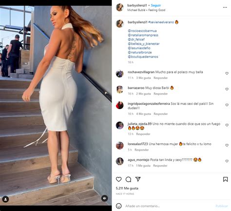 Mucho Para El Polaco El Vestido De Barby Silenzi Que Dejó A Todos Sin