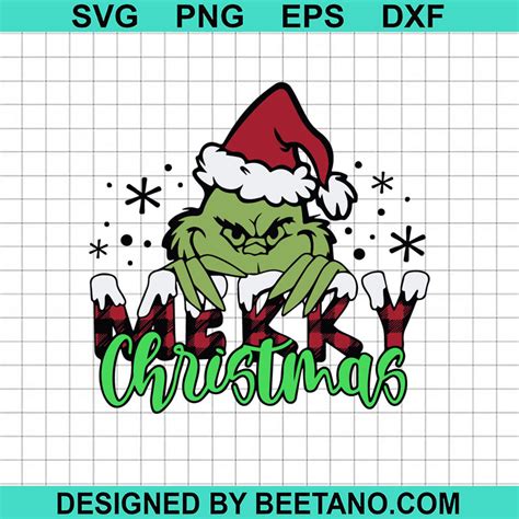 Grinch Merry Christmas Svg Grinchmas Svg The Grinch Svg Xmas Svg