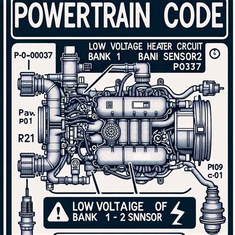 P0037 Mercedes Heated Oxygen Sensor HO2S Heater Circuit Low Voltage Bank 1 Sensor 2