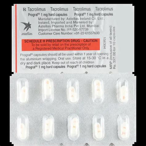 Prograf 1mg Hard Capsule View Usage Side Effects Price And Subtitute Prograf 1mg Hard Capsule View Usage Side Effects Price And Subtitute