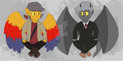 Monster Twins By Kasumikumiri On Deviantart