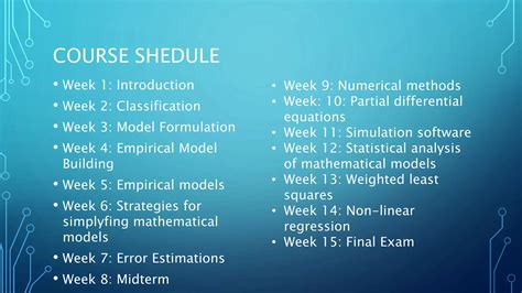 Mathematical Modeling In Chemical Engineering PPTX