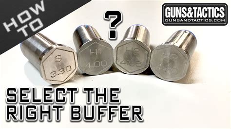 How To Choose The Best Ar15 Buffer Weight Aro News