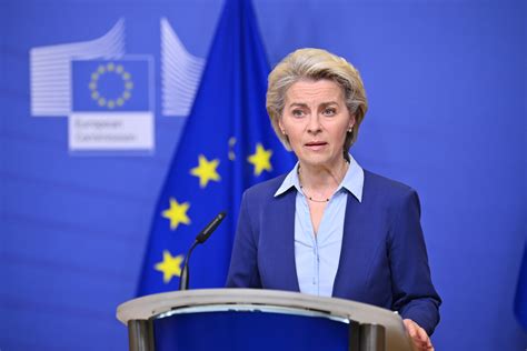 ურსულა ფონ დერ ლაიენი ევროკავშირი მზად არის უკრაინისთვის გამოყოფილი
