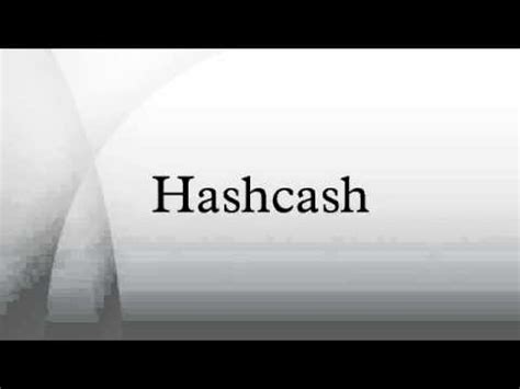Hashcash YouTube