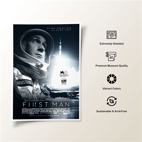 Buy First Man 02 Movie Poster Online At Best Price Dessine Art