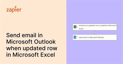Anytime An Updated Row Is Created In Microsoft Excel Send Email In