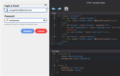 Ui Templates For Winforms Predesigned Forms And Controls C