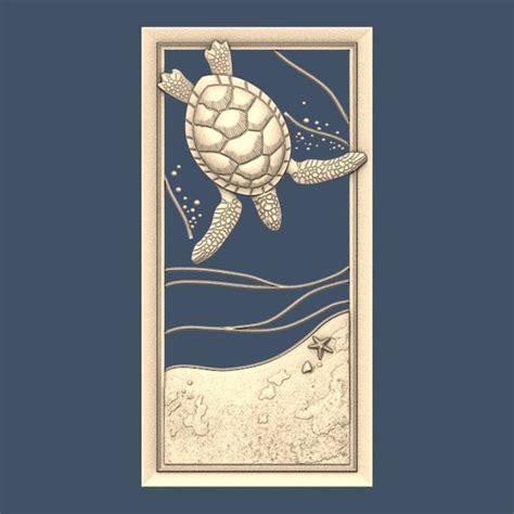 Turtle Cnc Files Stl Etsy