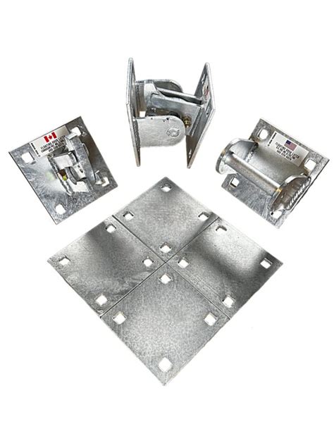Complete Floating Dock Hinge Kit Galvanized Docklatches Com