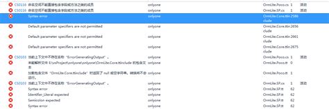 Ormlites T4 Template Error Servicestackormlite Servicestack Customer Forums